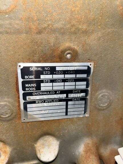 CONTINENTAL MOTORS LDS-465-1A MULTI USE FUEL ENGINE - Bentley ...