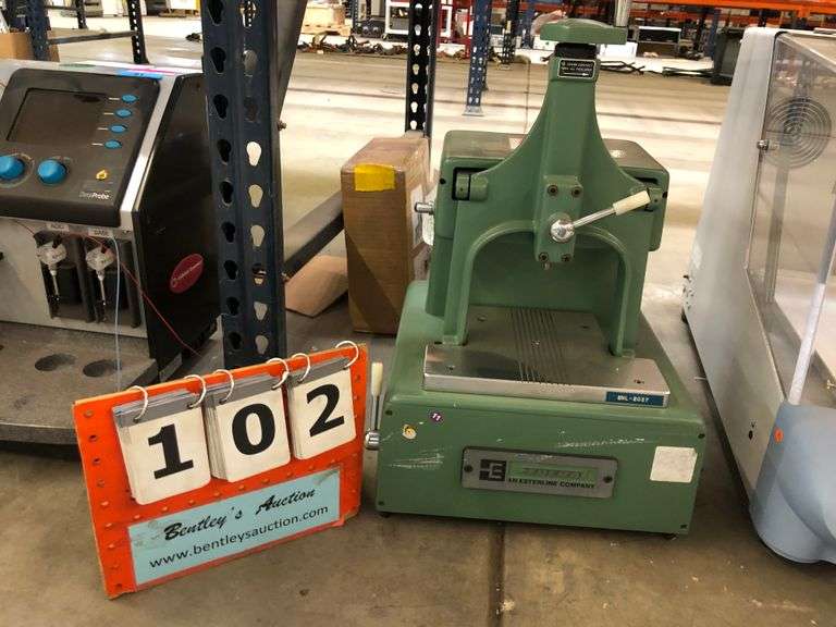 ESTERLINE GAGE BLOCK FED COMPARATOR PRODS 130B-24 - Bentley ...