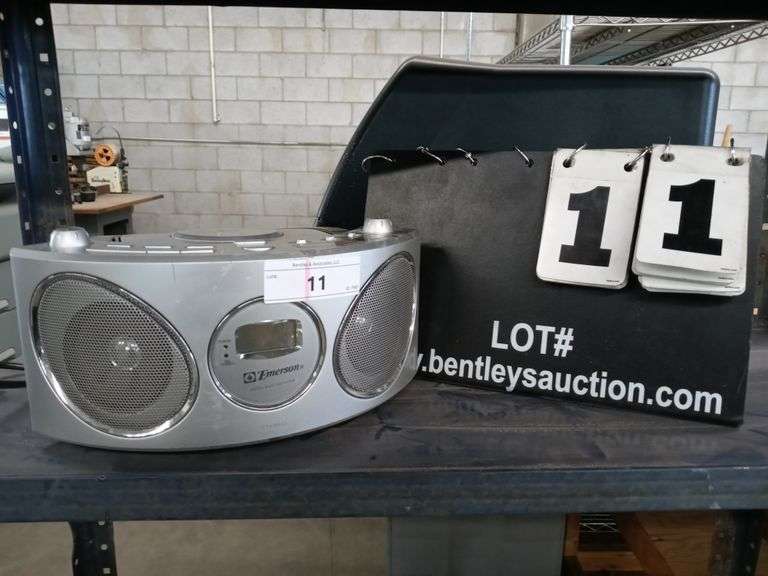 EMERSON EXTRA BASS EXPANDER RADIO - Bentley & Associates, LLC