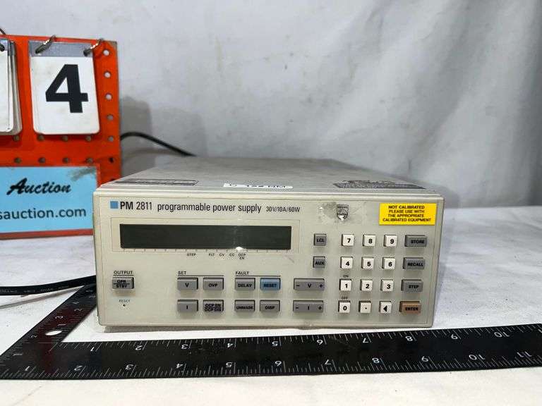 FLUKE PM 2811 PROGRAMMABLE POWER SUPPLY - Bentley & Associates, LLC