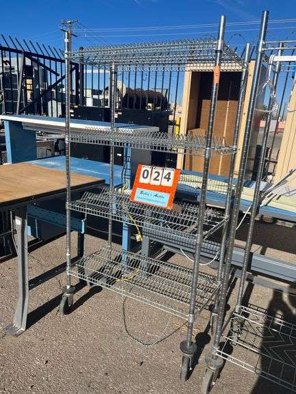 CASTERED METRO RACK - Bentley & Associates, LLC