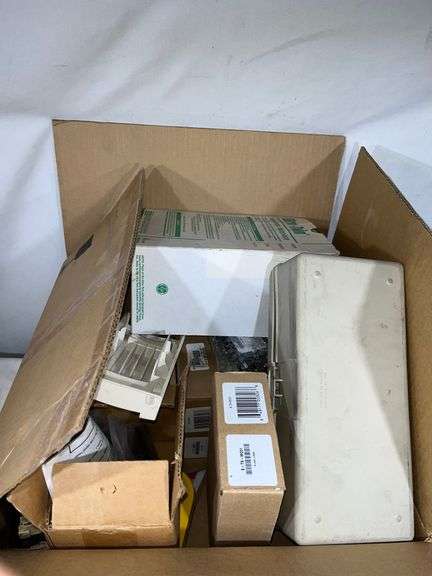 BOX: ASSORTED ELECTRONICS, HARDWARE - Bentley & Associates, LLC