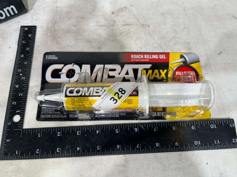 COMBAT MAX SYRINGE ROACH KILLING GEL - 2.1 OZ. - Bentley & Associates, LLC
