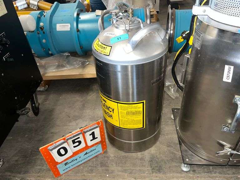 ENCON EMERGENCY EYEWASH DEWAR - Bentley & Associates, LLC