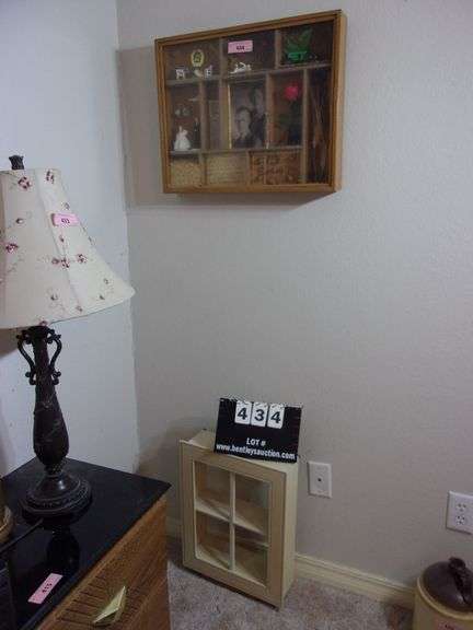 WALL HANGING TRINKET ORGANIZER W/ TRINKETS - Bentley & Associates, LLC