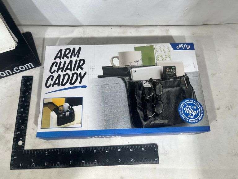 NIFTY ARM CHAIR CADDY - Bentley & Associates, LLC