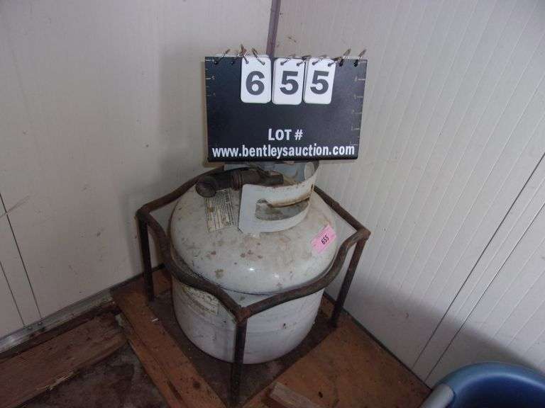 OUTDOOR PROPANE TANK & STORAGE CRADLE - Bentley & Associates, LLC