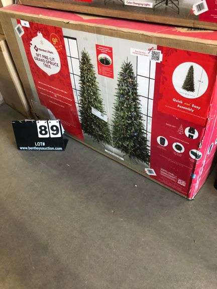 MEMBER'S MARK 9' TALL PRE-LIT GRAND SPRUCE TREE - Bentley & Associates, LLC