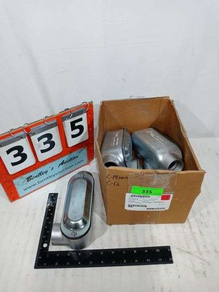 BOX: ASSORTED EATON CONDUIT BODY - Bentley & Associates, LLC