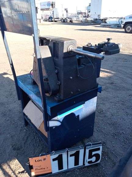 HOFMANN TRUE CUT 401 1115HD WEST BRAKE LATHE - WEAR AND TEAR, MISSING ...