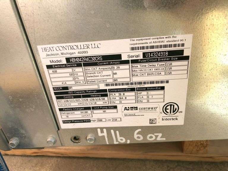 GEO LOGIX HEAT CONTROLLER HBH042A4C30CRS - Bentley & Associates, LLC