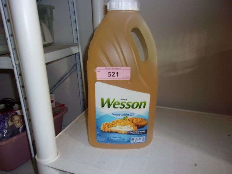 GALLON: WESSON VEGETABLE COOKING OIL - Bentley & Associates, LLC