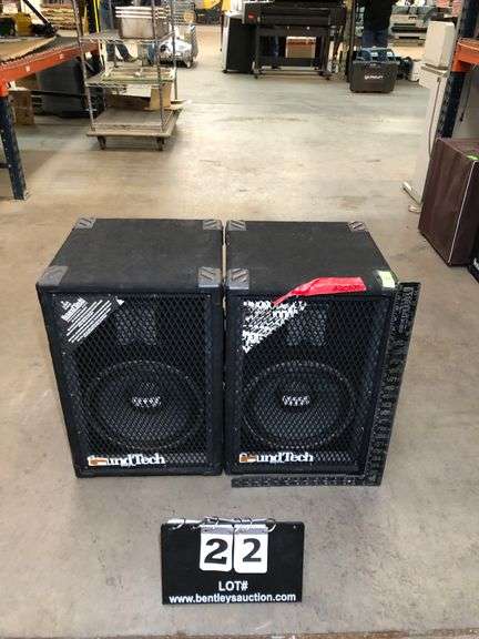 SET-SOUND TECH B2 SPEAKERS - Bentley & Associates, LLC