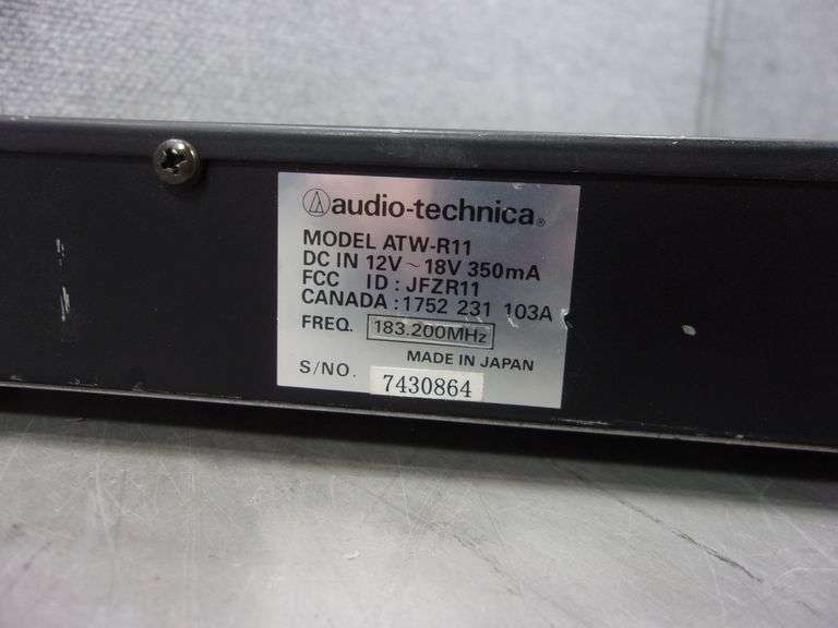 AUDIO TECHNICA ATW-R11 WIRELESS RECEIVER - Bentley & Associates, LLC