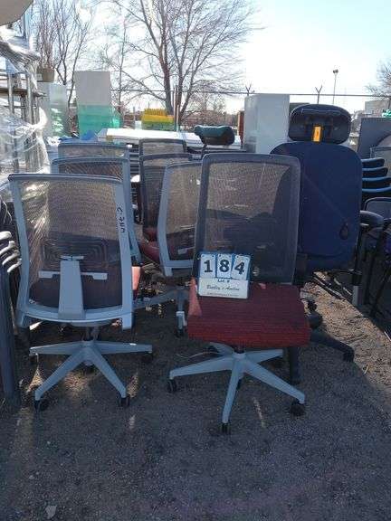 OFFICE CHAIRS - USED, AS IS (12X MONEY) - Bentley & Associates, LLC