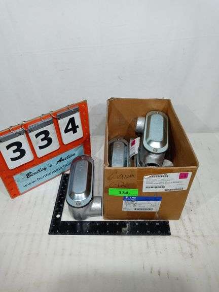 BOX: ASSORTED EATON CONDUIT BODY - Bentley & Associates, LLC