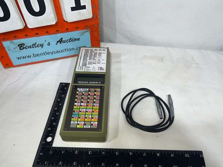 WILD HEERBRUGG GRE4 DATA RECORDER - Bentley & Associates, LLC