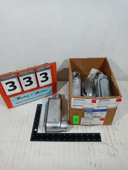 BOX: ASSORTED EATON CONDUIT BODY - Bentley & Associates, LLC