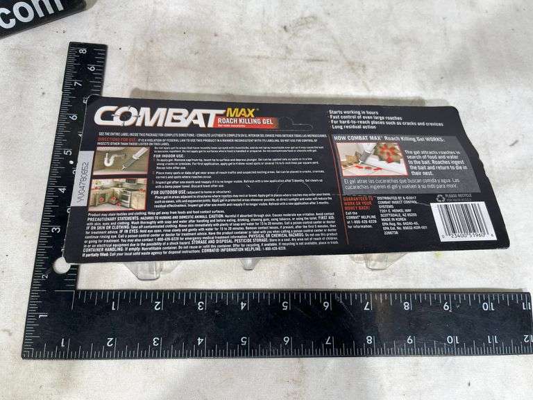 COMBAT MAX SYRINGE ROACH KILLING GEL - 2.1 OZ. - Bentley & Associates, LLC