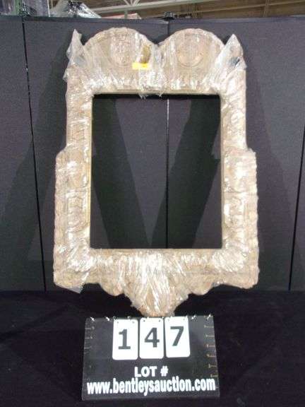 FRAME: RUSTIC CARVED GOLDEN FOAM - Bentley & Associates, LLC