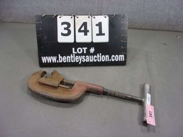 TENSION STEEL WHEEL PIPE CUTTER - Bentley & Associates, LLC