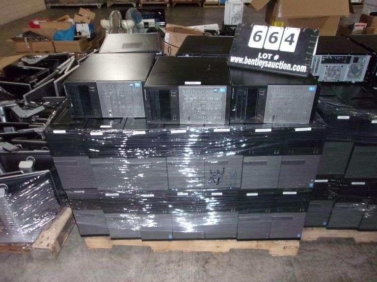 PALLET: DELL OPTIPLEX COMPUTERS 3020 CORE I5 (37X MONEY) - Bentley ...
