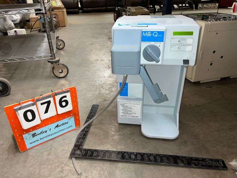 MILLIPORE MILLI-Q PLUS ULTRA PURE WATER SYSTEM - Bentley & Associates, LLC