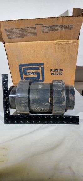 TU 200 IND BALL CHECK SOCKET 3" PVC - Bentley & Associates, LLC