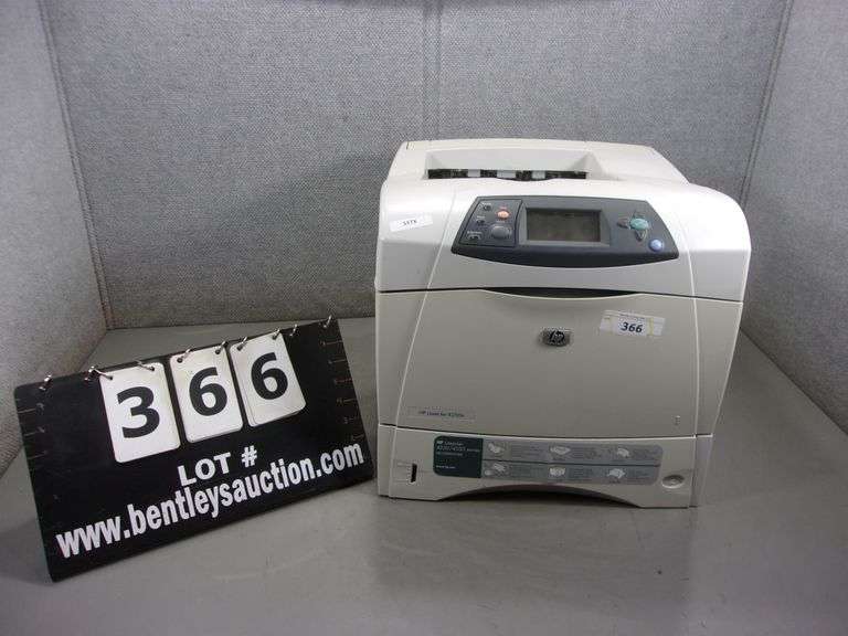 HP LASERJET 4250N LASER PRINTER - Bentley & Associates, LLC