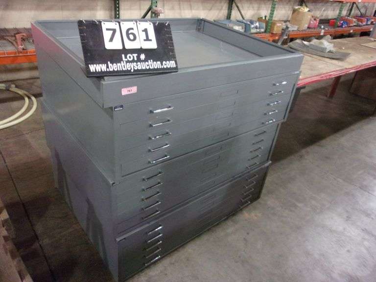 MAYLINE MAP DRAWERS (3X MONEY) - Bentley & Associates, LLC