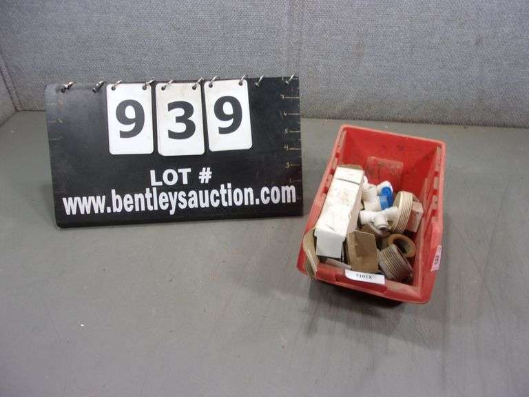 PLASTIC ORGANIZING BUCKET-RED: ASSORTED ITEMS - Bentley & Associates, LLC