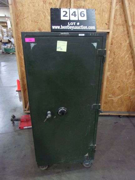SHAW-WALKER MOSLER DOCUMENT/GUN ANTIQUE SAFE- HAS COMBO- - Bentley ...