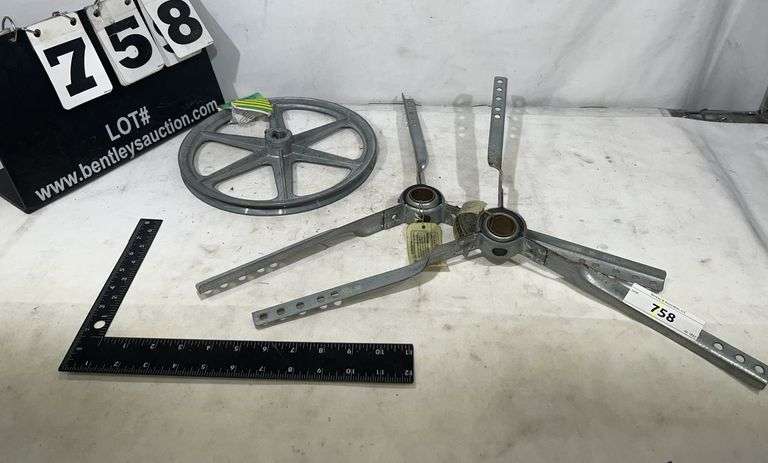 2-EVAPORATIVE COOLER 3/4" SPIDER BEARING W/ 9 1/2" PULLEY- 2X MONEY ...