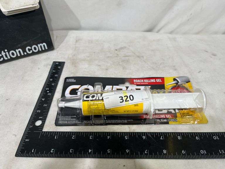 COMBAT MAX SYRINGE ROACH KILLING GEL - 2.1 OZ. - Bentley & Associates, LLC