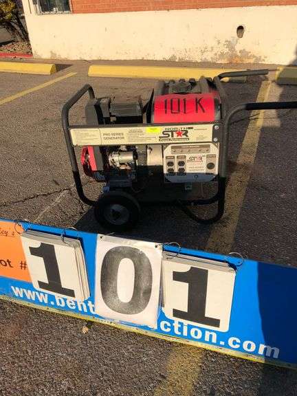 HONDA NORTH STAR 8000PPG PRO SERIES GENERATOR, 18HP GAS ENGINE, YES ...