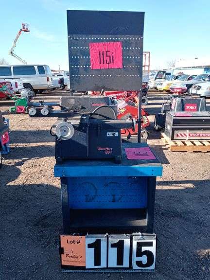 HOFMANN TRUE CUT 401 1115HD WEST BRAKE LATHE - WEAR AND TEAR, MISSING ...