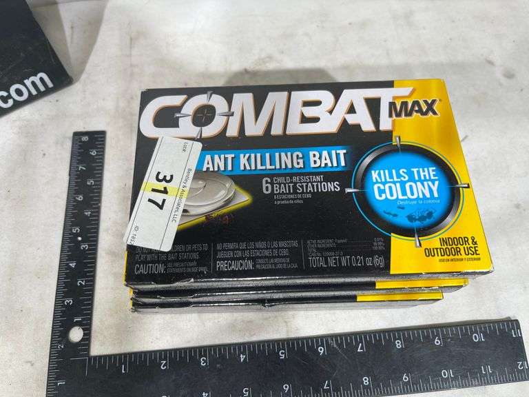 STACK: COMBAT MAX ANT KILLING BAIT (4X MONEY) - Bentley & Associates, LLC