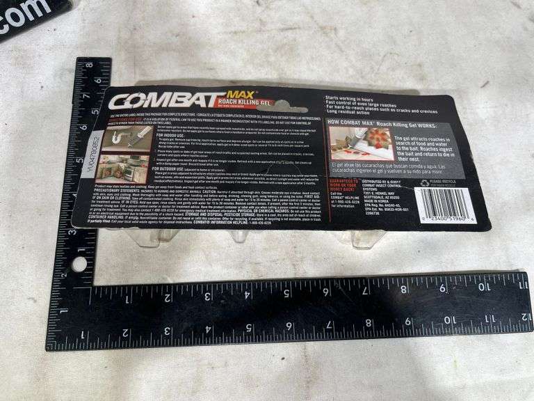 COMBAT MAX SYRINGE ROACH KILLING GEL - 2.1 OZ. - Bentley & Associates, LLC
