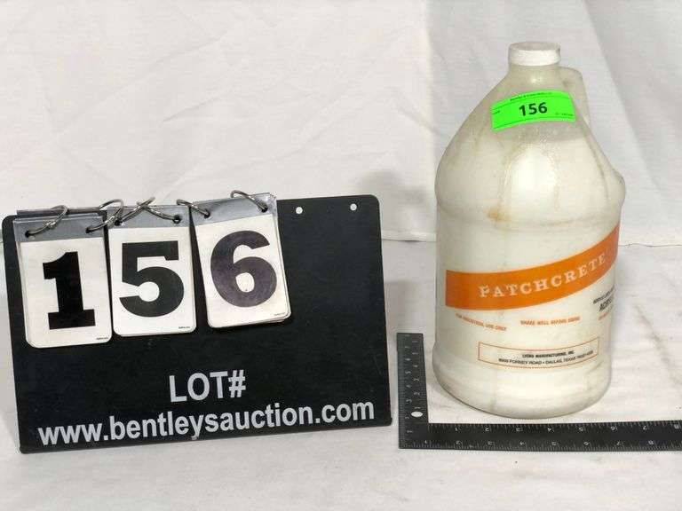 BOTTLE: #1003 PATCHCRETE ACRYLIC LATEX LIQUID - 1 GALLON - Bentley ...