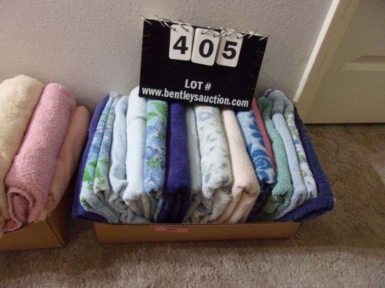 BOX: BATHROOM TOWELS - Bentley & Associates, LLC