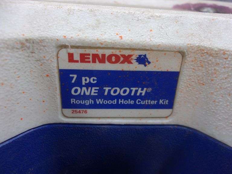 LENOX 7PC ONE TOOTH ROUGH WOOD HOLE CUTTER KIT - Bentley & Associates, LLC