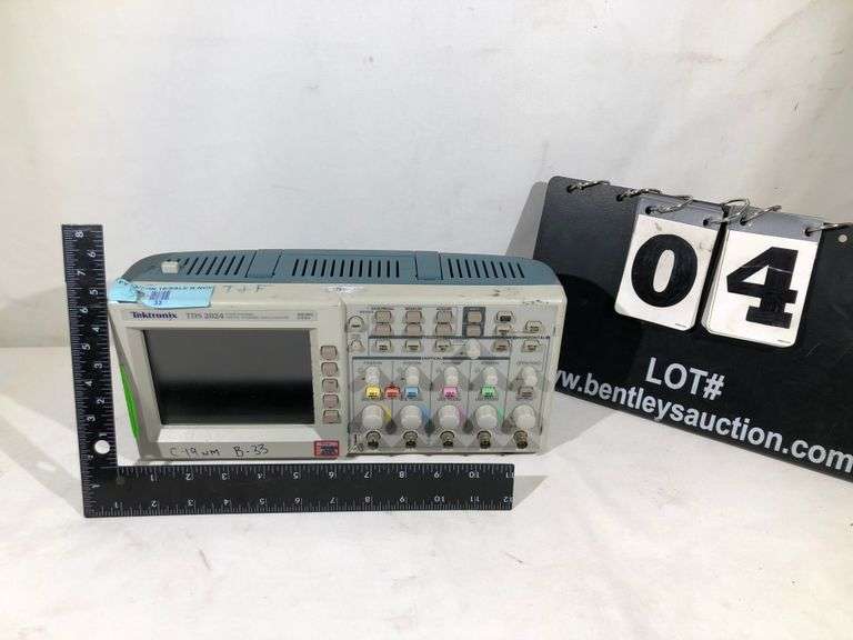 TEKTRONIX TDS2024 FOUR CHANNEL DIGITAL STORAGE OSCILLOSCOPE - Bentley ...