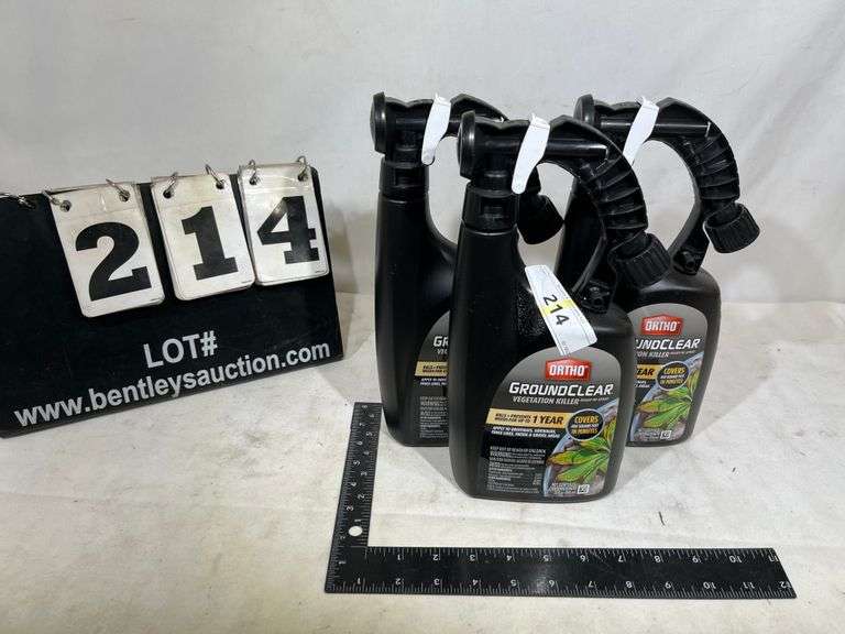 BOTTLES: ORTHO GROUND CLEAR VEGETATION KILLER, 32 FL OZ (3X MONEY ...