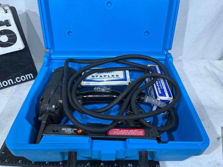DUO FAST CORP MODEL E ELECTRIC TACKER - Bentley & Associates, LLC