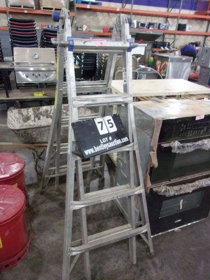 WERNER 21' ALUMINUM ADJUSTABLE LADDER - Bentley & Associates, LLC