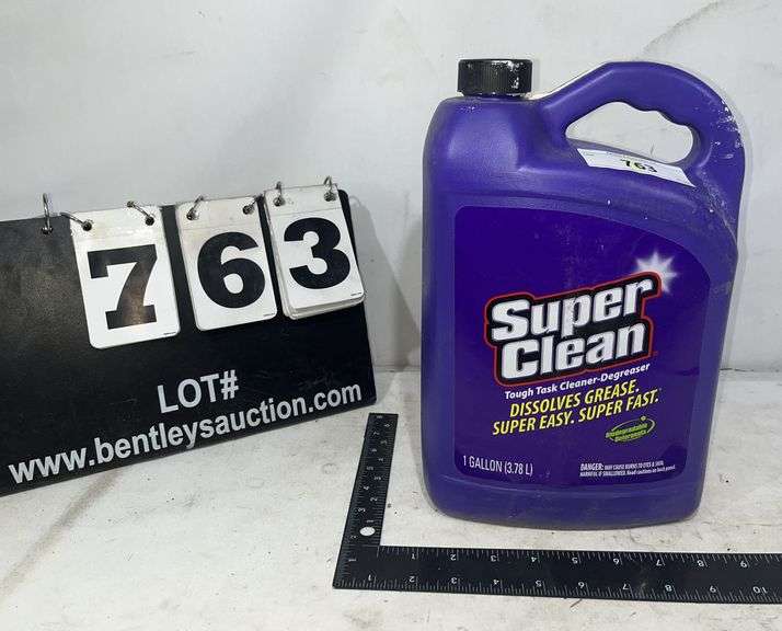 SUPER CLEAN TOUGH TASK CLEANER/DEGREASER - Bentley & Associates, LLC