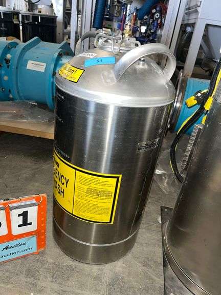 ENCON EMERGENCY EYEWASH DEWAR - Bentley & Associates, LLC