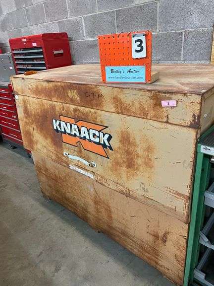 KNAACK JOBSITE SIZE TOOL BOX - Bentley & Associates, LLC