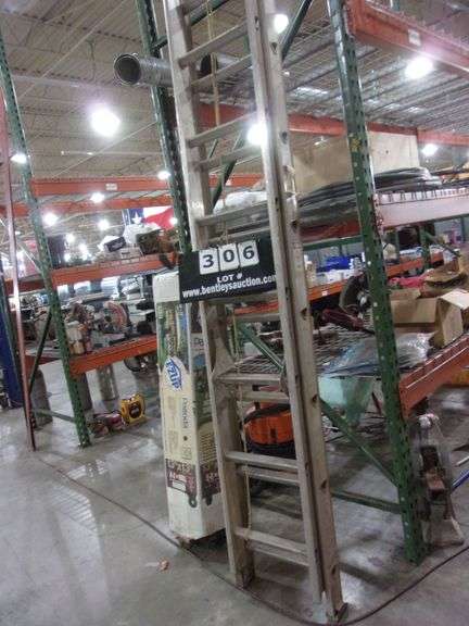 WERNER ALUMINUM 24 FT. EXTENSION LADDER - Bentley & Associates, LLC