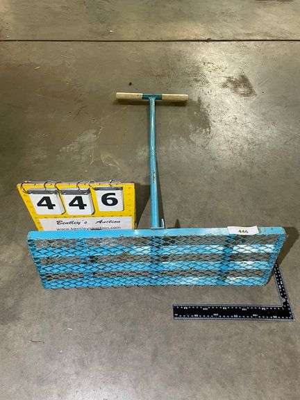 METAL CONCRETE HAND TAMPER - Bentley & Associates, LLC